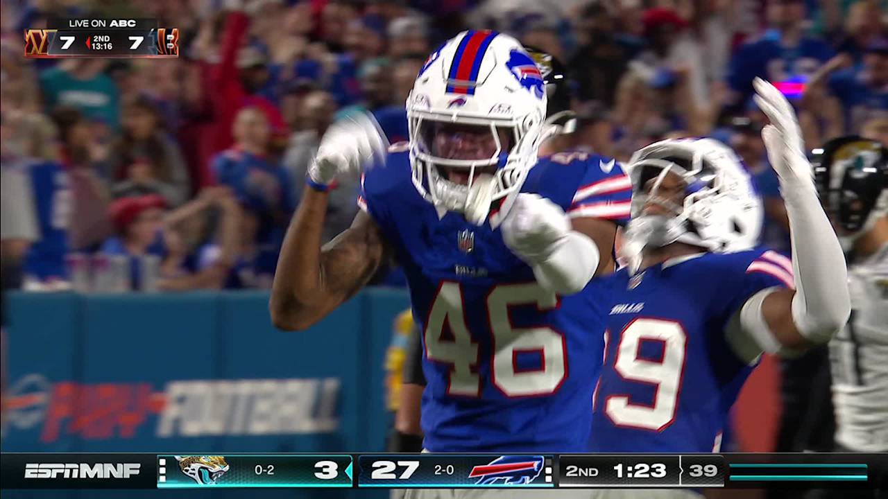 Buffalo Bills blitz sends Jacksonville Jaguars quarterback Trevor ...