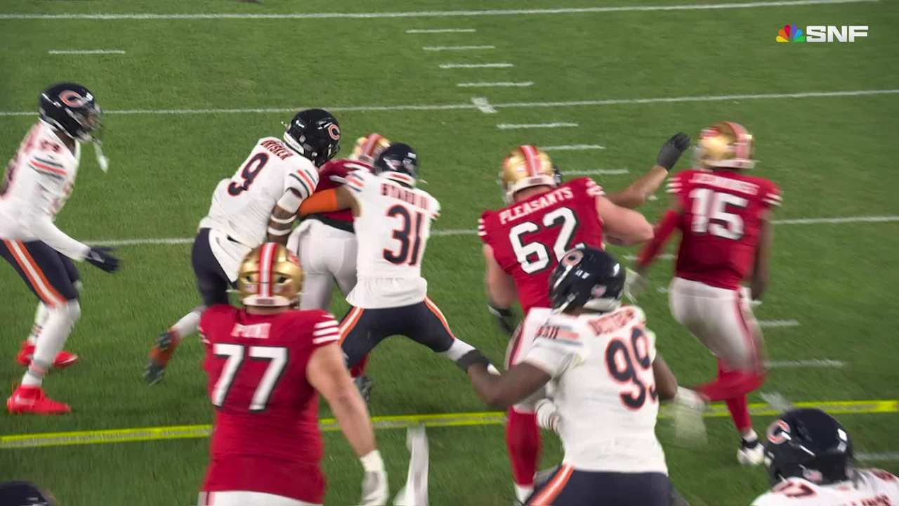 San Francisco 49ers running back Brian Robinson Jr.'s 15-yard burst ...