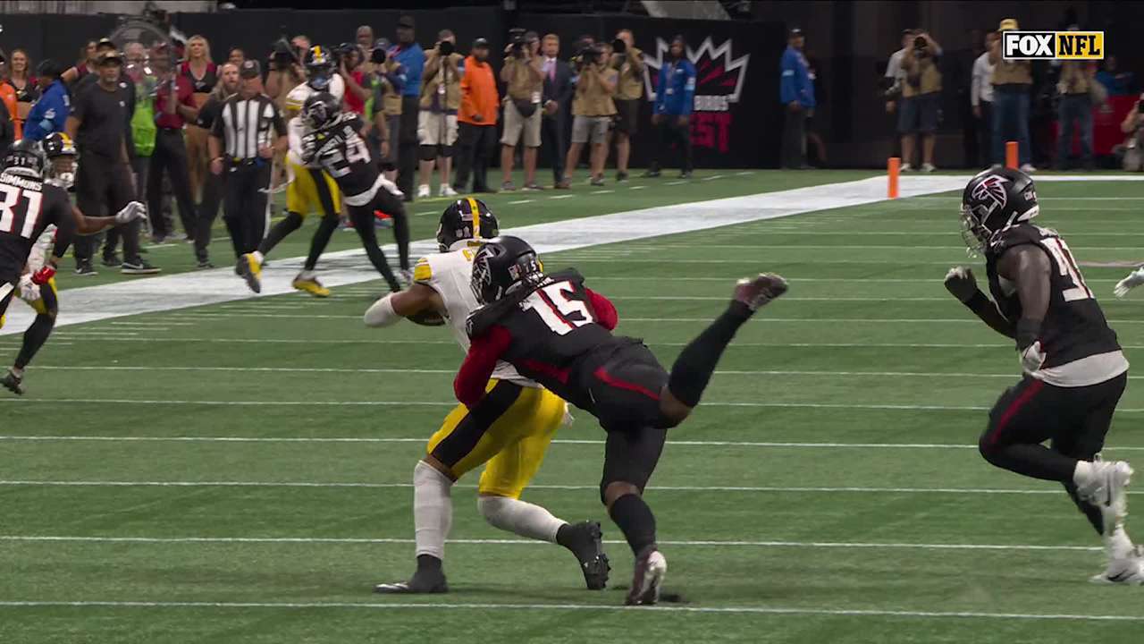 Atlanta Falcons linebacker Matthew Judon gets to Steelers quarterback ...