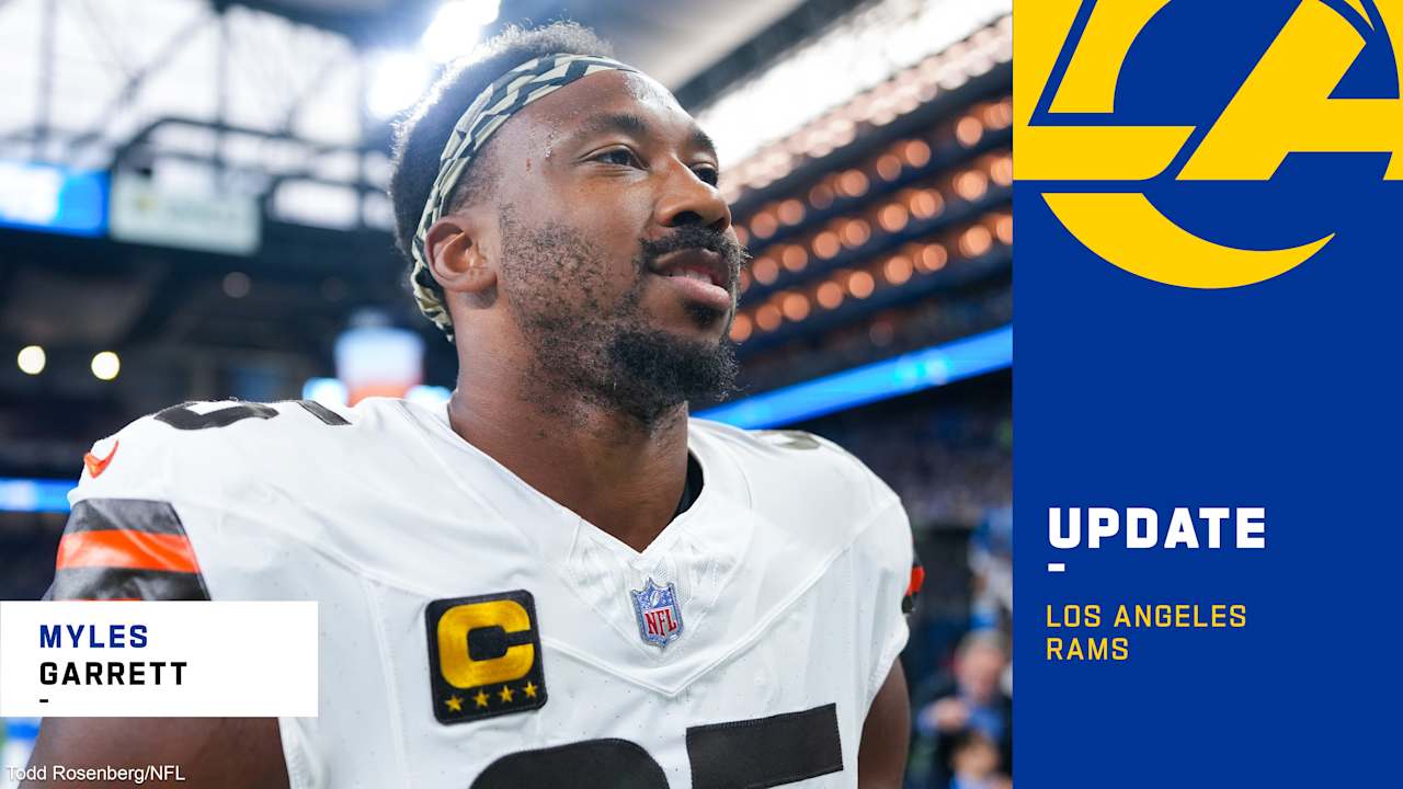 Myles Garrett podría llegar a los Rams