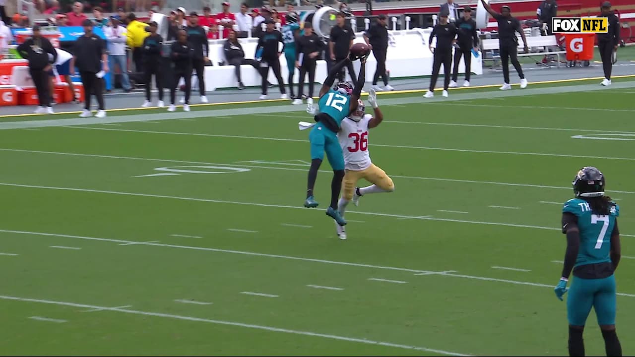 Can't-Miss Play: Jacksonville Jaguars rookie wide receiver Travis Hunter's stellar catch goes ...