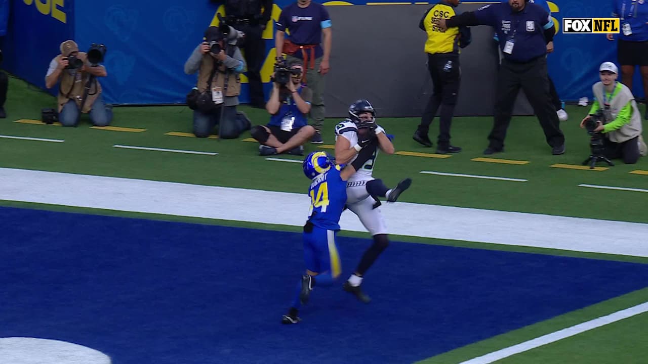 Seattle Seahawks wide receiver Jake Bobo's first touchdown catch of ...