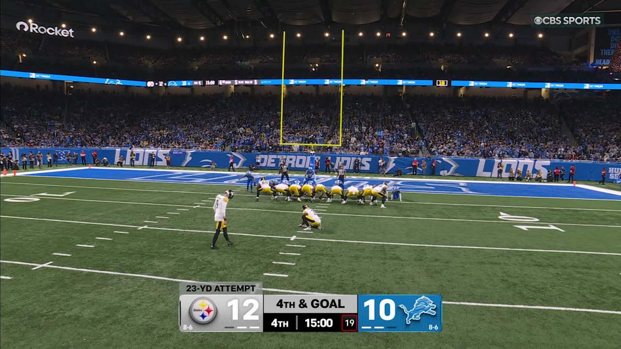 Pittsburgh Steelers kicker Chris Boswell's 23-yard field goal boosts ...