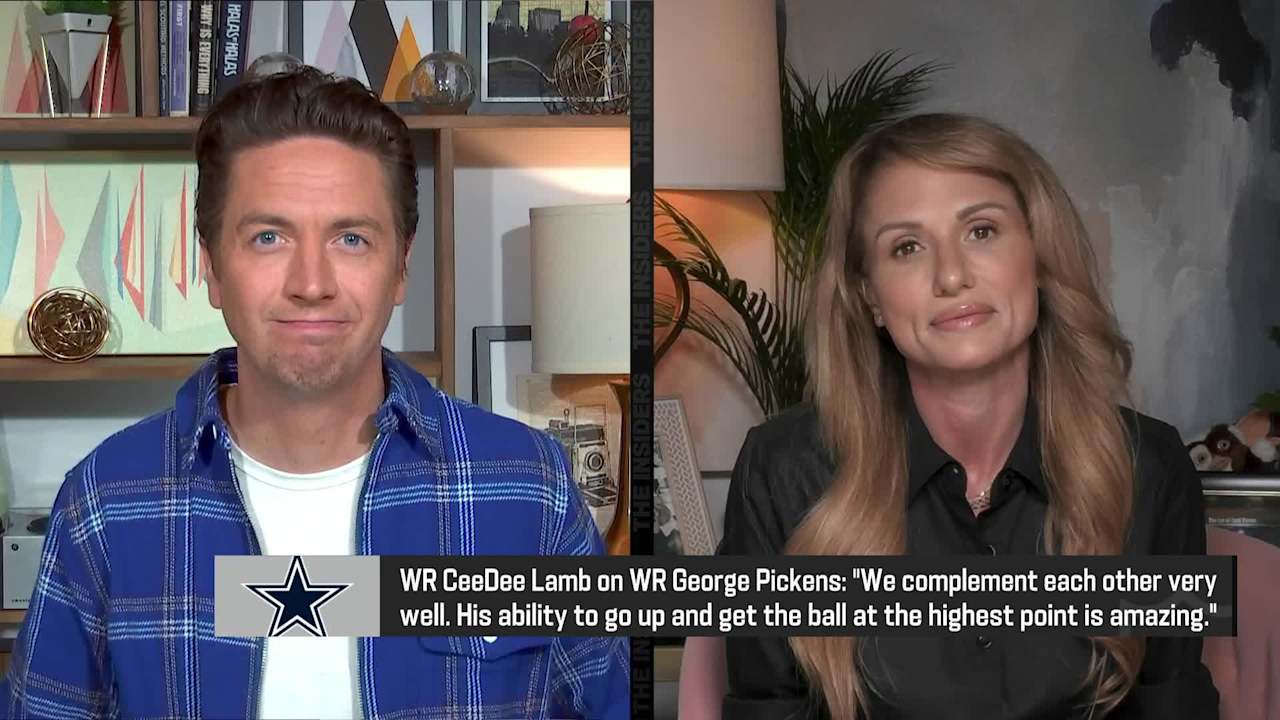 NFL Network's Jane Slater details how Dallas Cowboys wide receivers ...