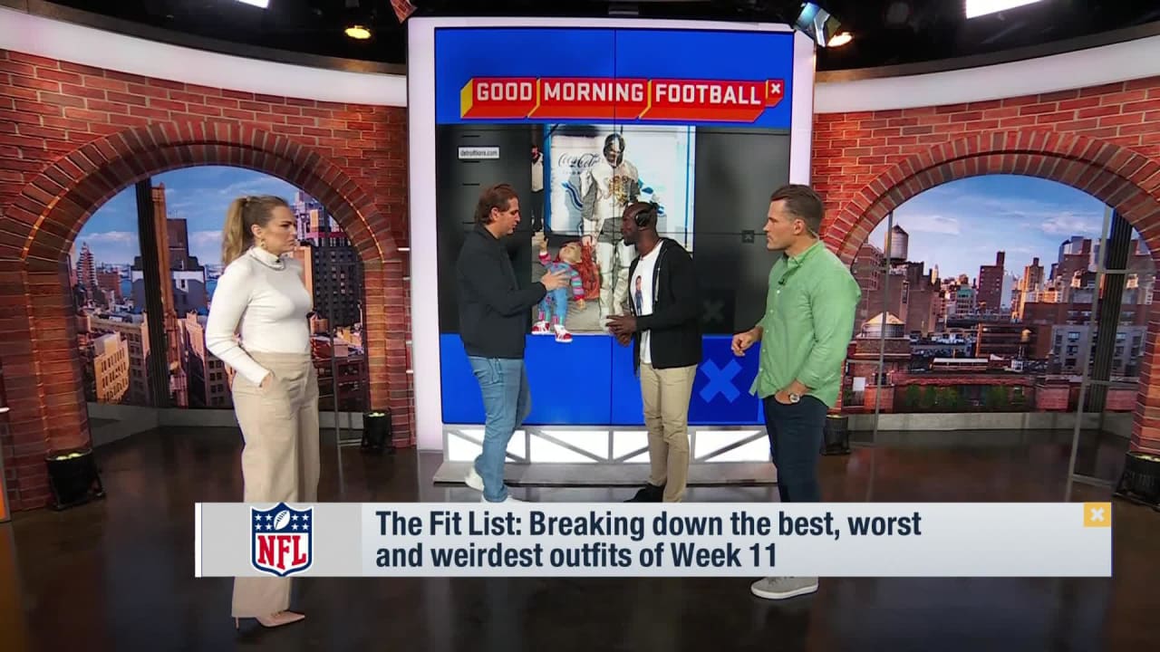 NFL Network's JasonbMcCourty breaks down Week 11 game day outfits