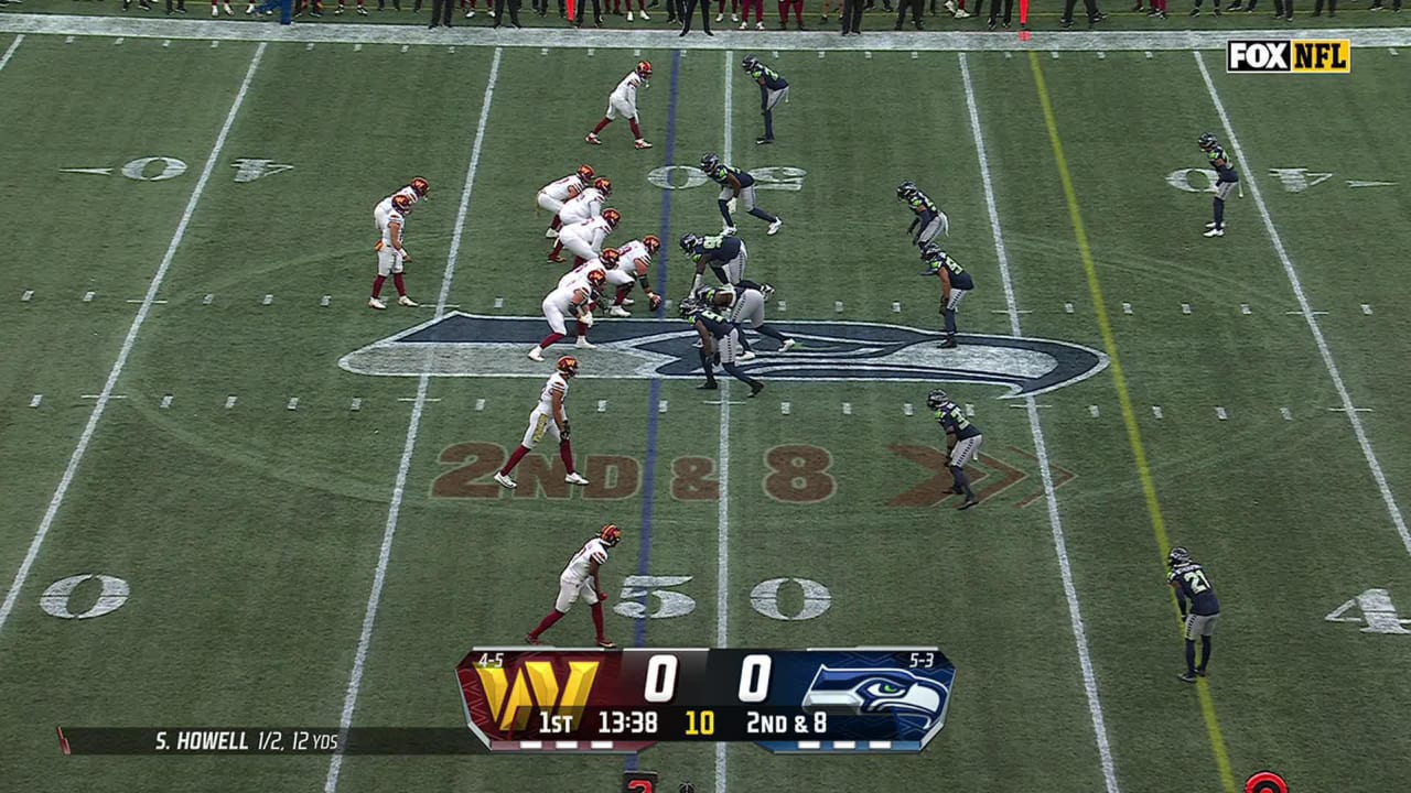 Washington Commanders quarterback Sam Howell's best throws in 3-TD game ...