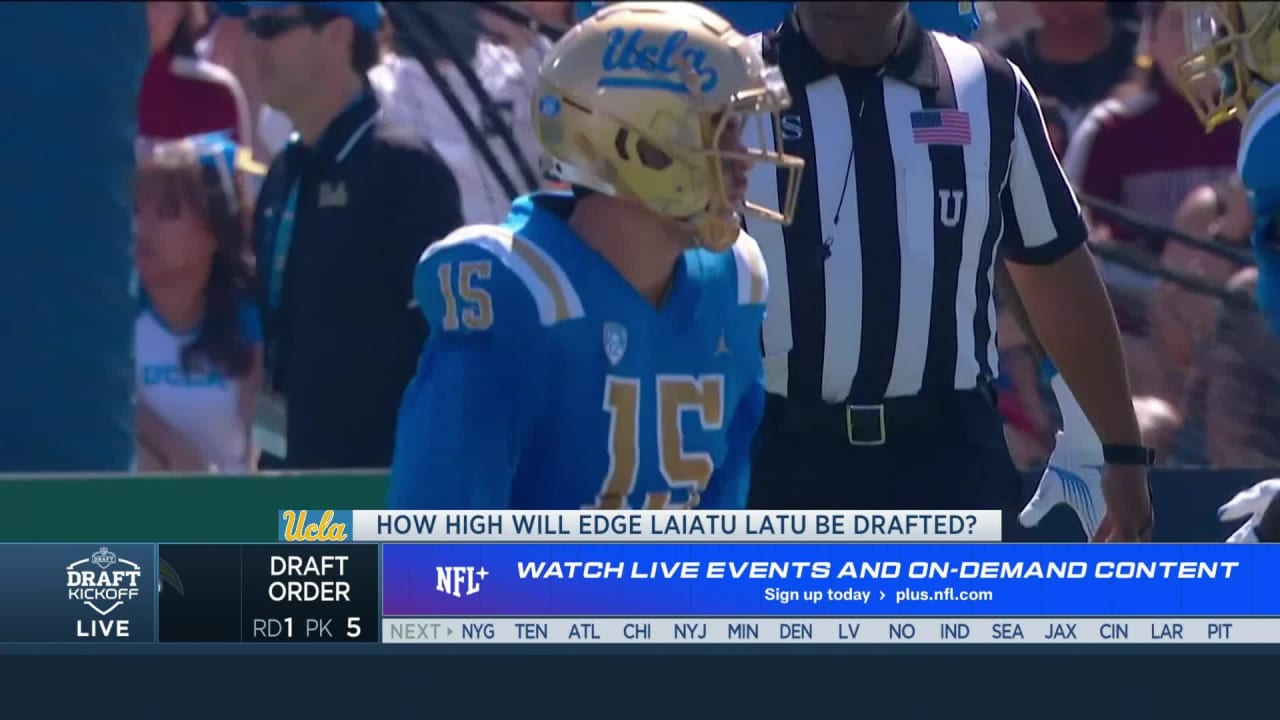 How high will edge rusher Laiatu Latu be drafted? | 'NFL Draft Kickoff'