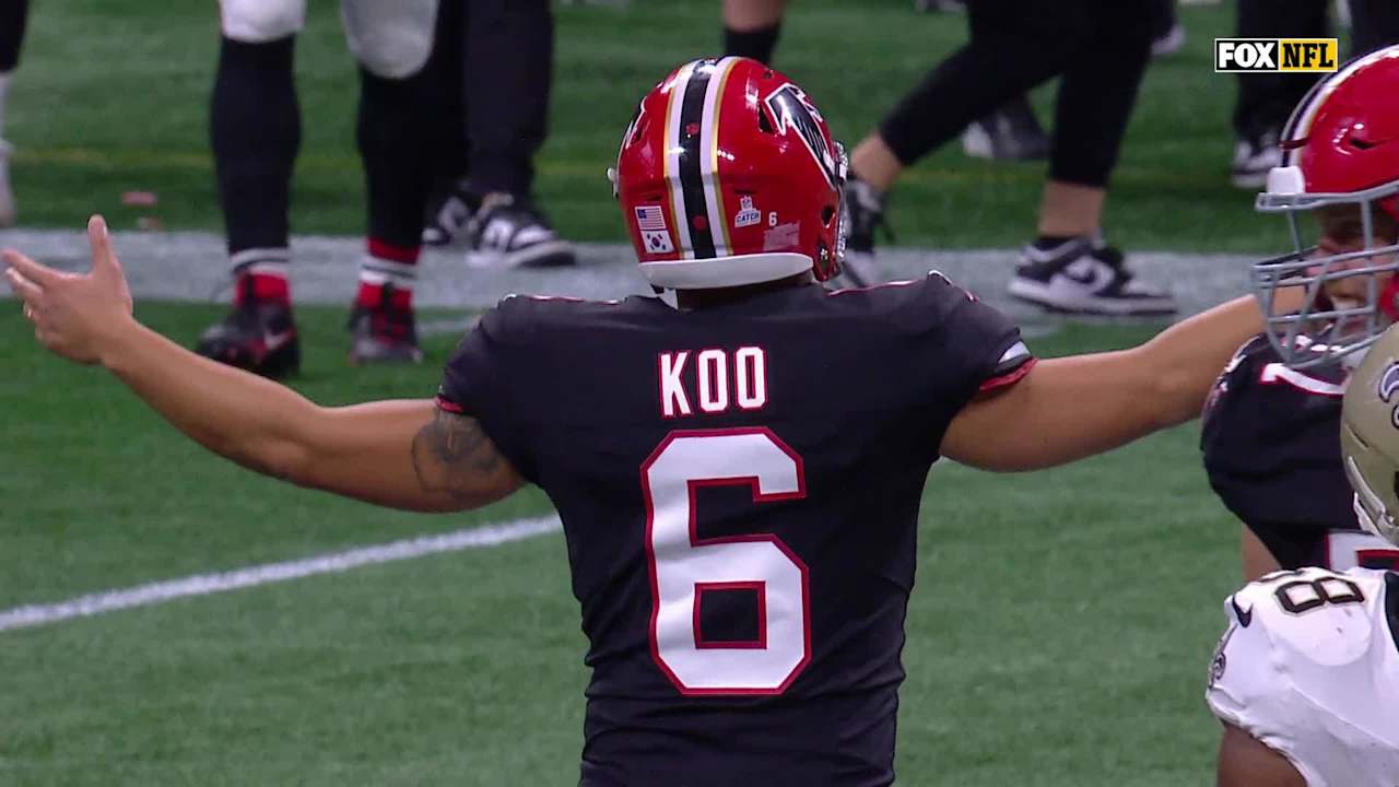 Can't-Miss Play: Atlanta Falcons kicker Younghoe Koo as the other side ...