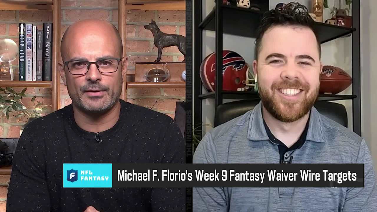 NFL Fantasy Analyst Michael F. Florio's Week 9 fantasy waiver wire targets