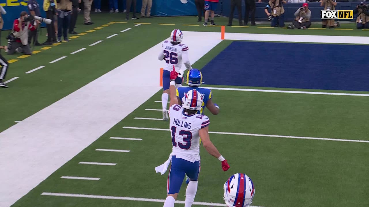 Buffalo Bills running back Ty Johnson turns screen pass into 41-yard ...