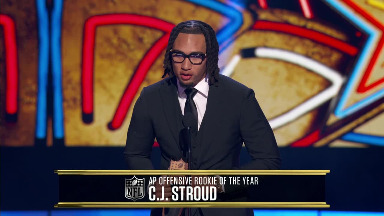 Houston Texans rookie quarterback C.J. Stroud wins 2023 AP Offensive Rookie of the Year