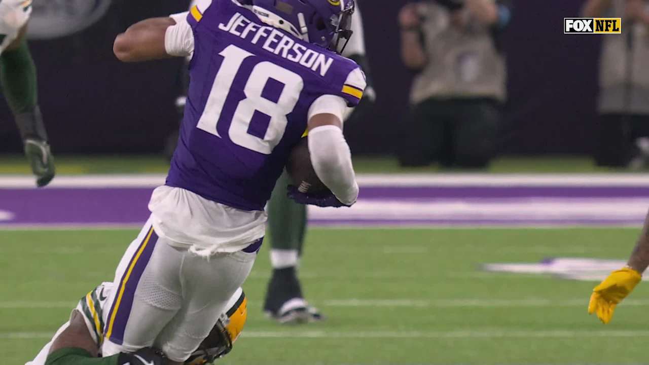 Minnesota Vikings wide receiver Justin Jefferson's ridiculous one ...