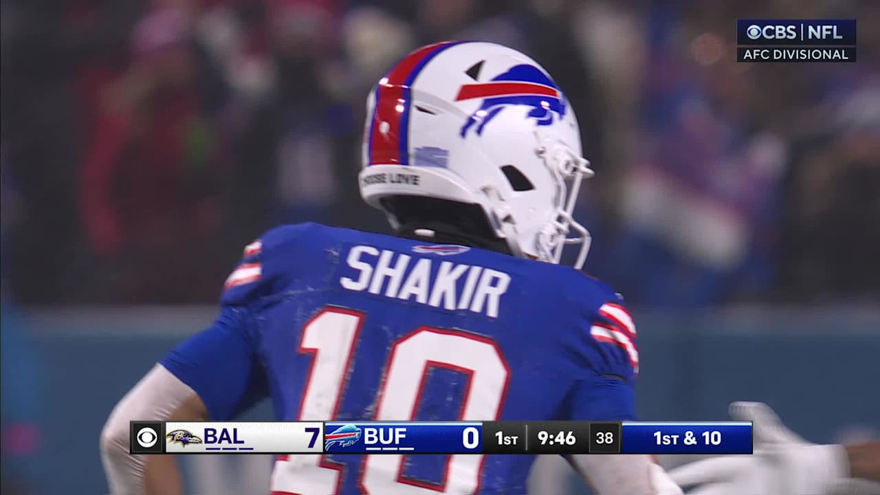 Buffalo Bills quarterback Josh Allen's 34-yard strike pinpoints wide ...