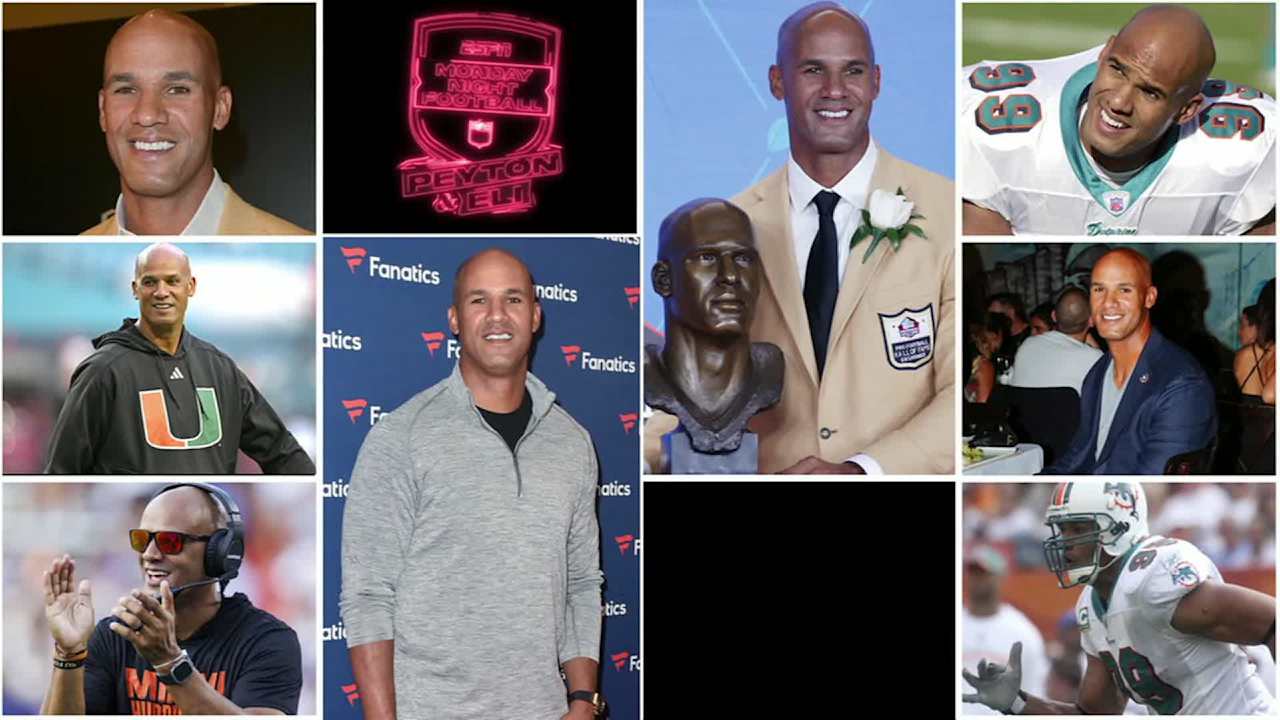 NFL Hall of Famer former miami dolphins defensive end Jason Taylor join ...
