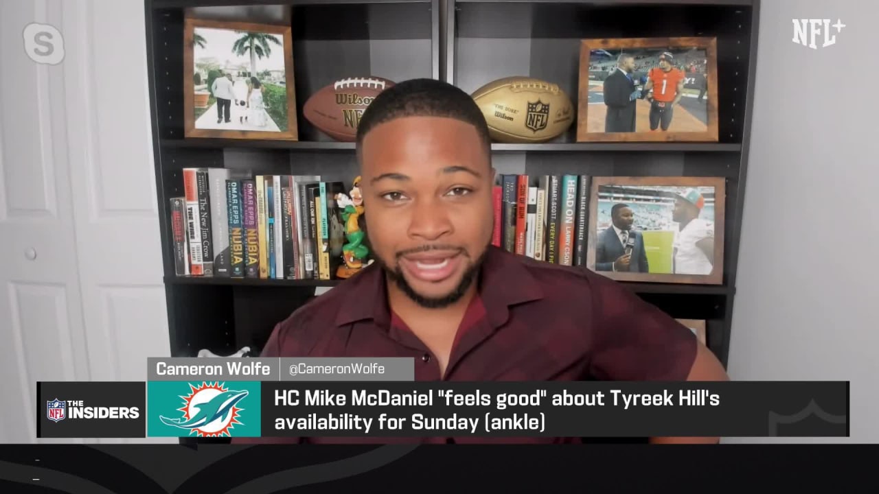 NFL Network's Cameron Wolfe: Injury updates to Miami Dolphins wide ...