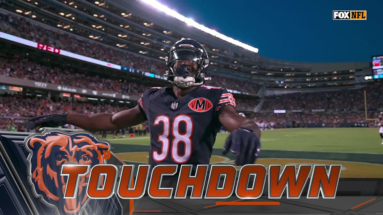Bears' second touchdown arrives via Chicago Bears running back Brittain ...