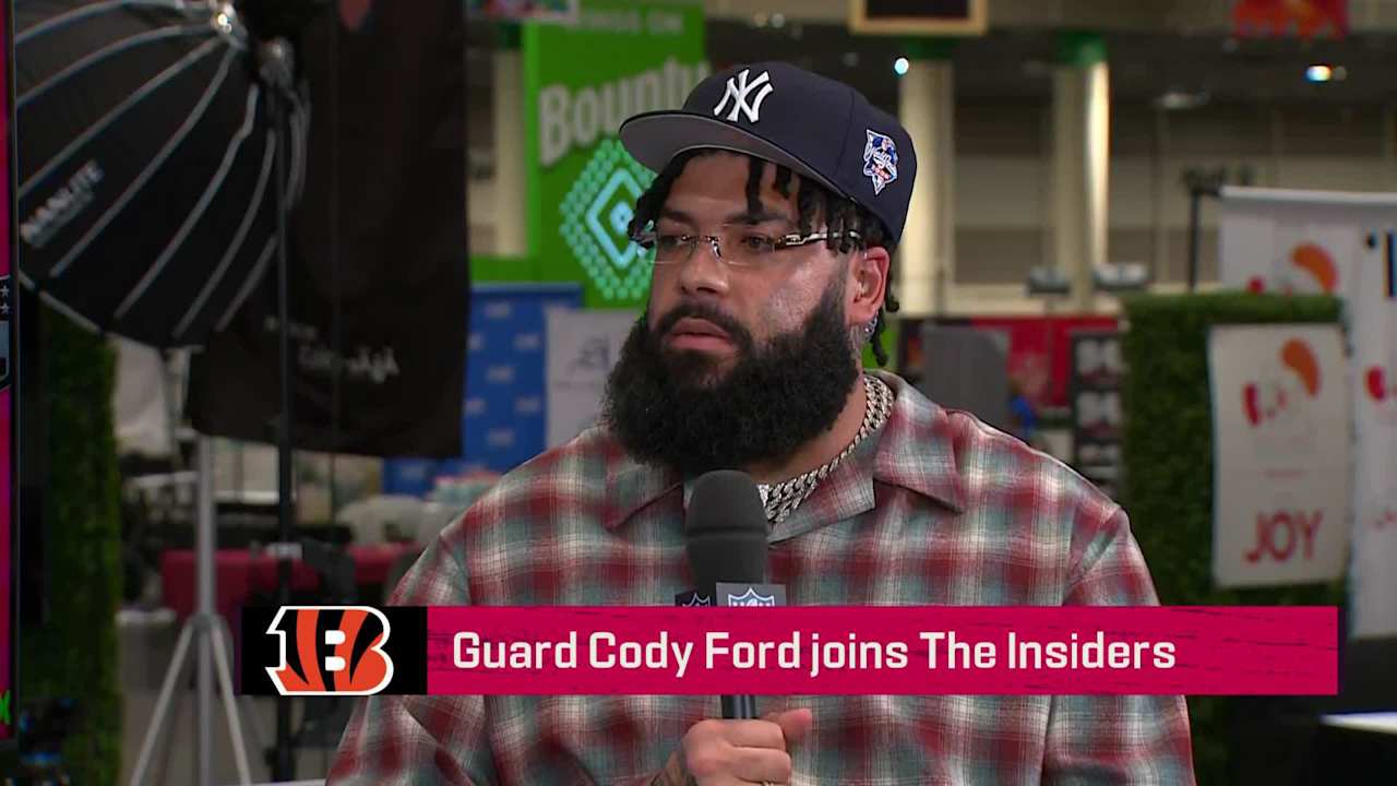 Cincinnati Bengals guard Cody Ford joins 'The Insiders' to share his ...