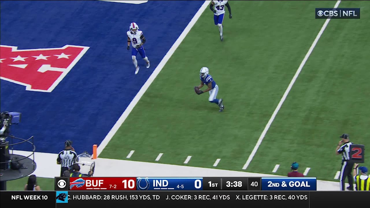 Indianapolis Colts wide receiver Josh Downs drops would-be walk-in ...