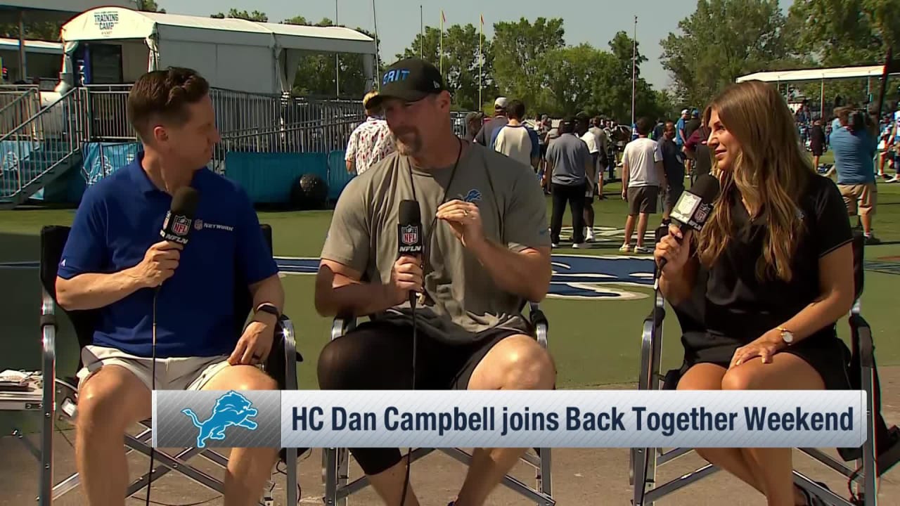 Detroit Lions head coach Dan Campbell enters Beast Mode for intense ...