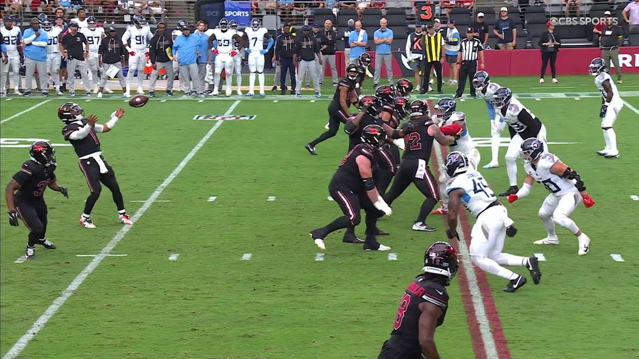 Arizona Cardinals snap blunder leads to Tennessee Titans recovery