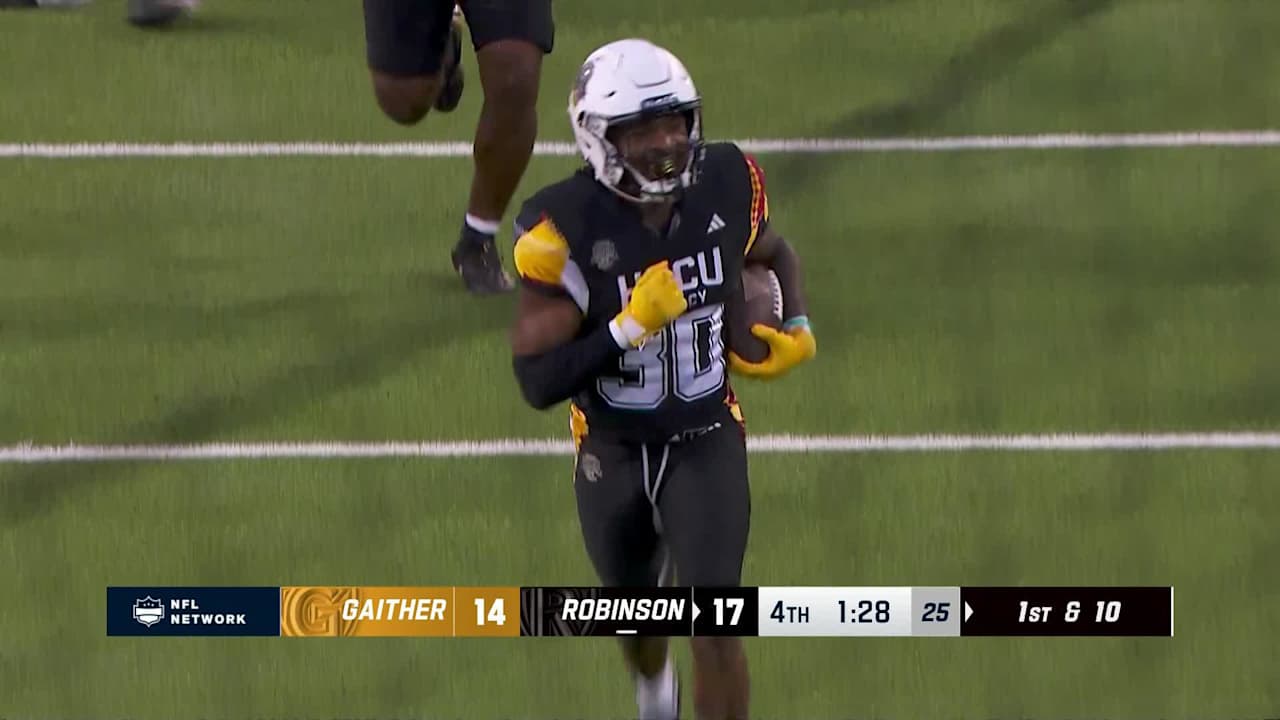 Alabama State University defensive back Amon Scarbrough ends Gaither's ...