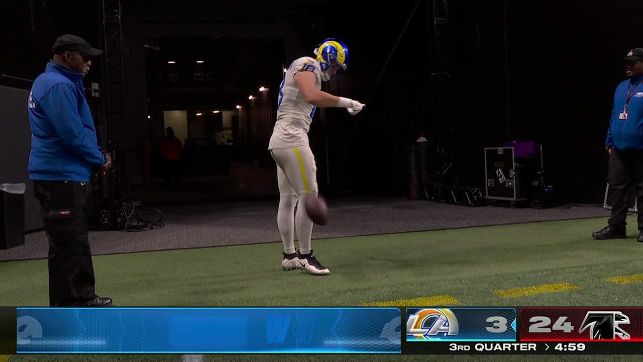 Los Angeles Rams quarterback Matthew Stafford's 27-yard laser finds ...