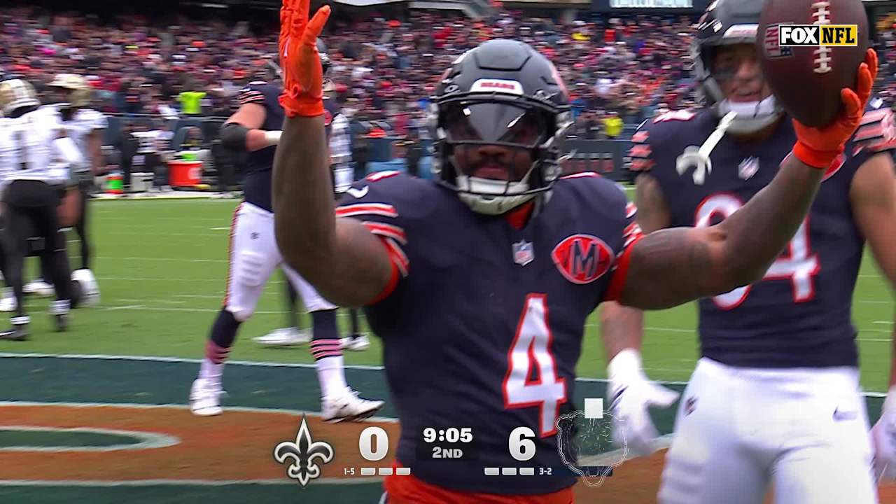 Chicago Bears running back D'Andre Swift's best plays from 138-yard game vs. New Orleans Saints ...