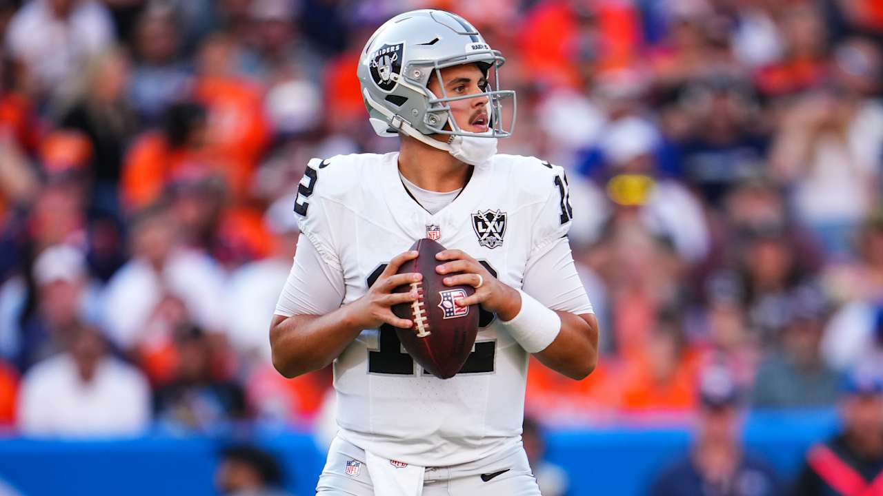 Raiders to start Aidan O'Connell at QB vs. Steelers over veteran ...