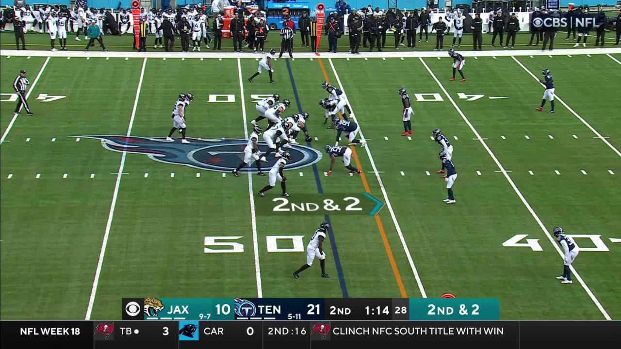 Jacksonville Jaguars quarterback Trevor Lawrence's second INT of game ...