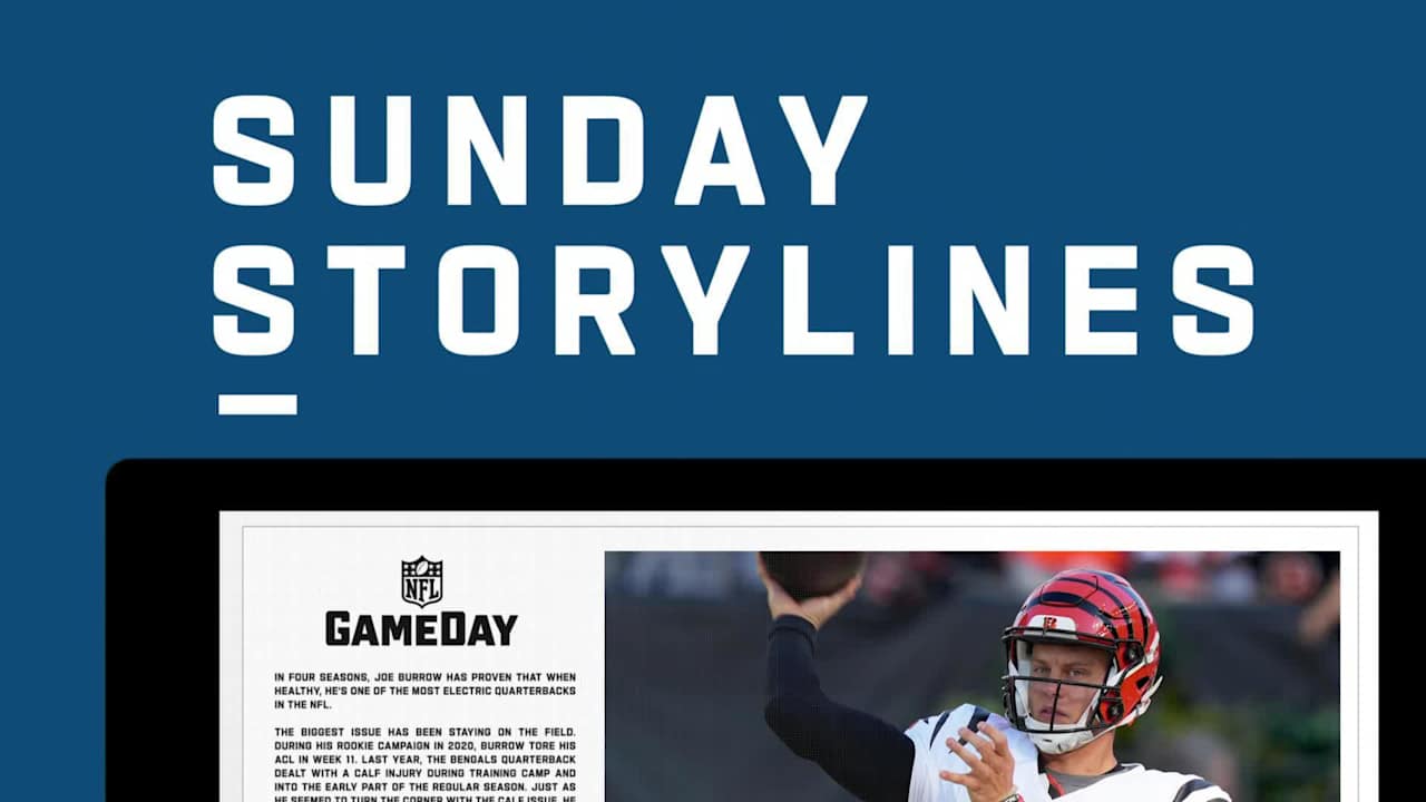 Sunday storylines entering Week 11 | 'NFL GameDay Morning'