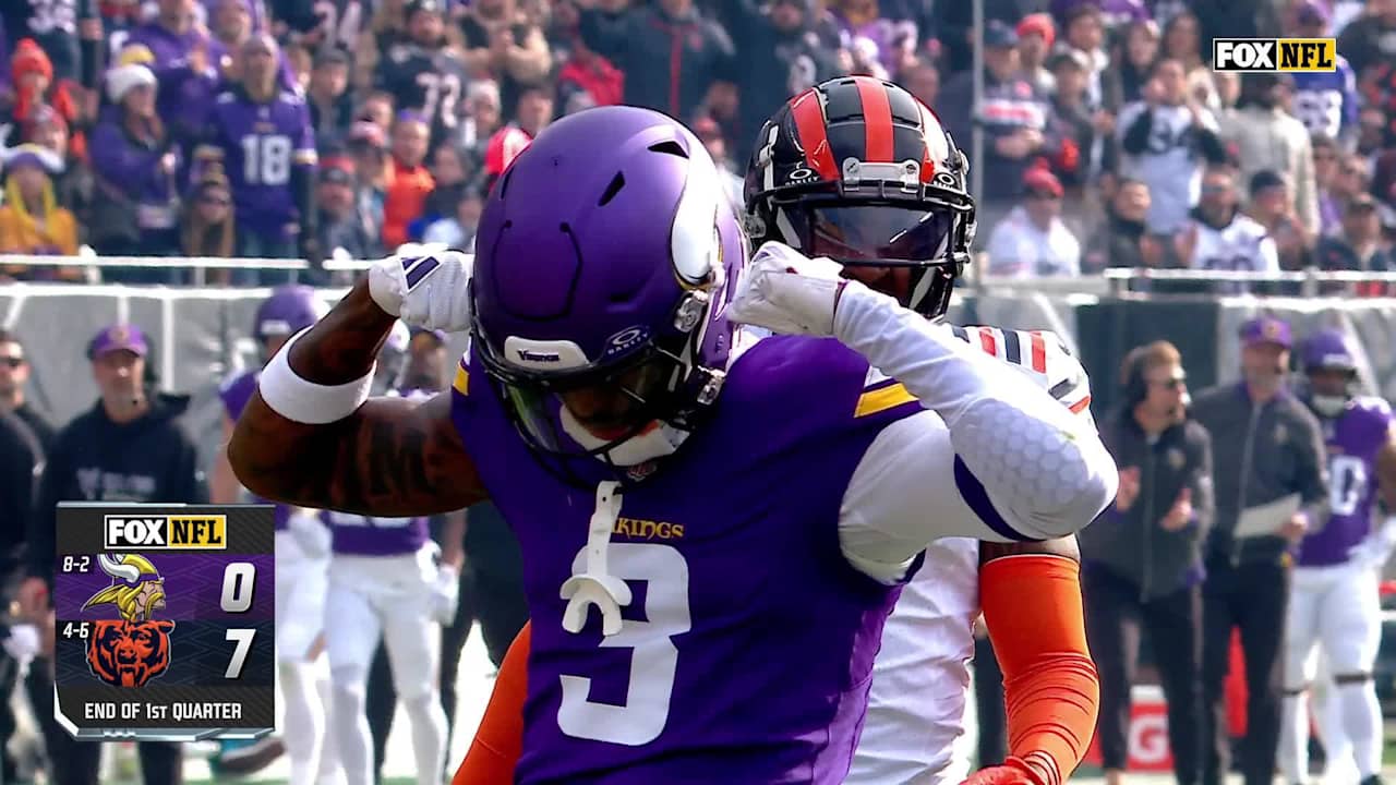 Every Minnesota Vikings wide receiver Jordan Addison catch from 162 ...