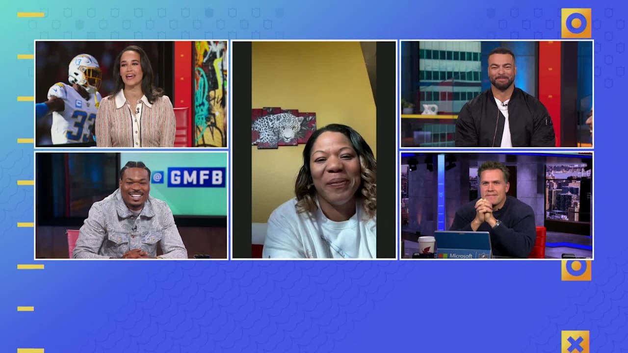 Los Angeles Chargers safety Derwin James' mom Shanita wakes up with 'GMFB'