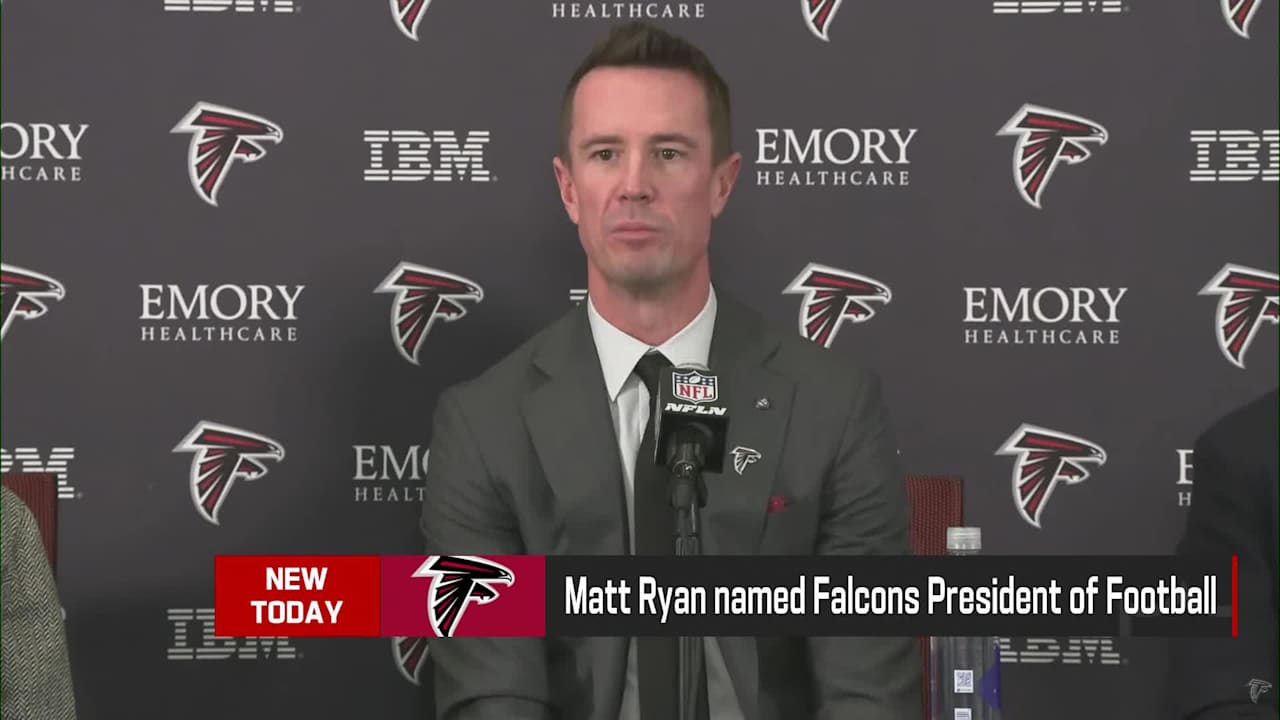 Former quarterback Matt Ryan named Atlanta Falcons President of ...
