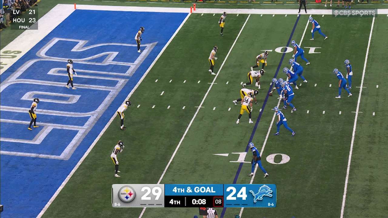 Detroit Lions' second offensive pass interference penalty negates ...