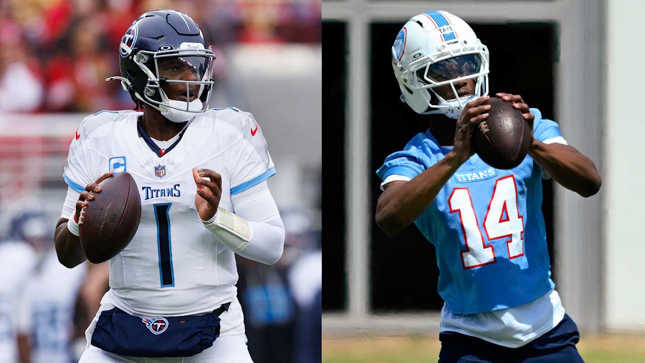 Titans QB Cam Ward expects 'explosive year' from first-round rookie WR ...