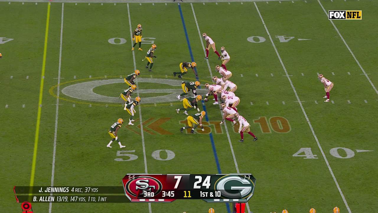 San Francisco 49ers' tight end George Kittle's nifty back-shoulder ...