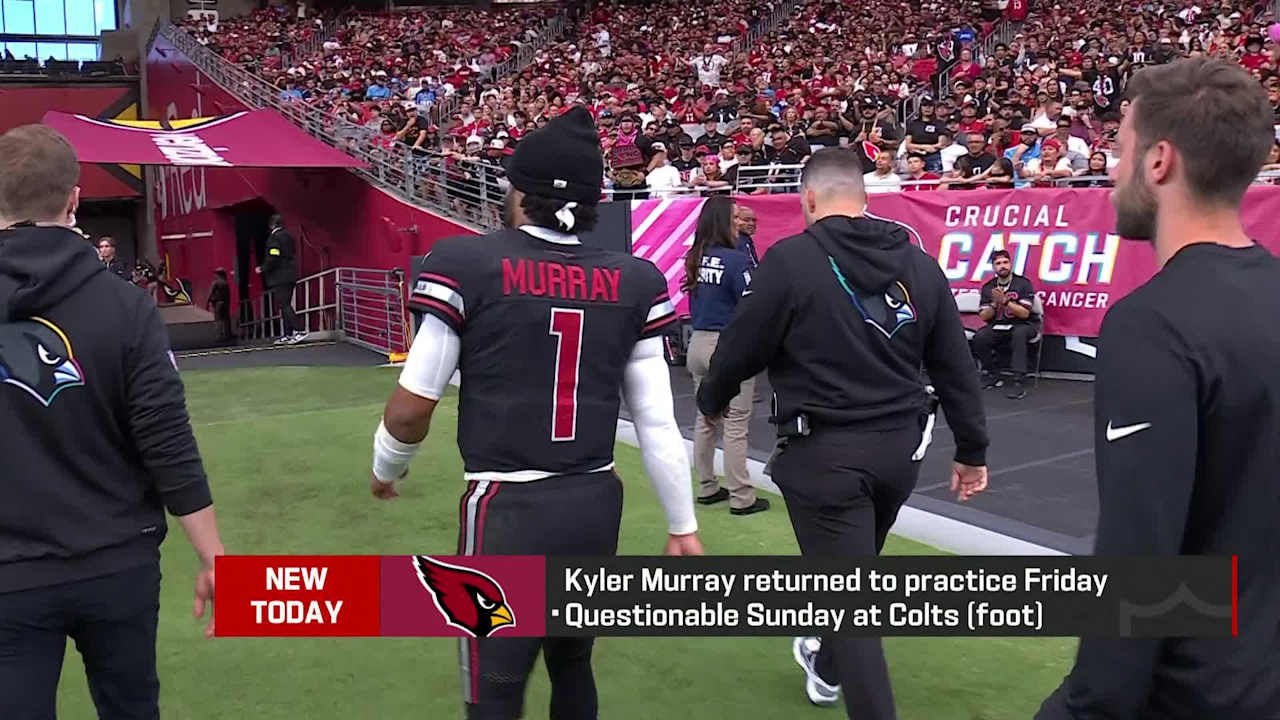 Arizona Cardinals quarterback Kyler Murray injury update | 'The Insiders'