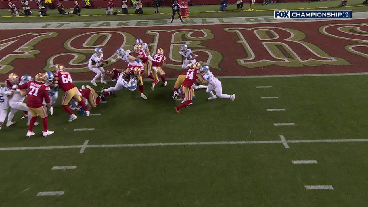 San Francisco 49ers running back Christian McCaffrey's second touchdown ...