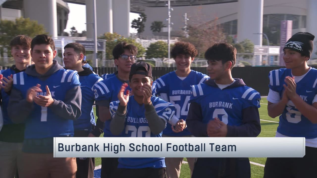 Burbank high school football breaks down running back Christian ...
