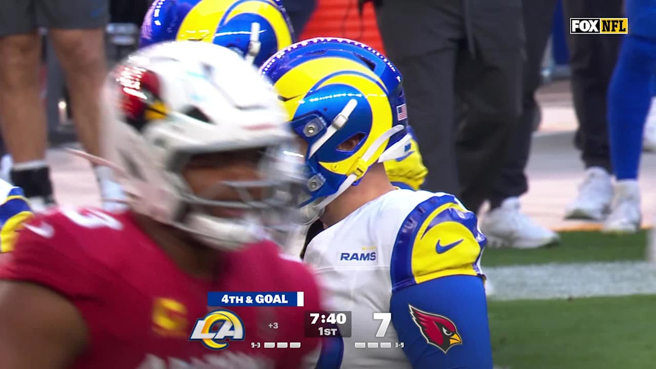 Los Angeles Rams kicker Harrison Mevis' 26-yard field goal captures ...