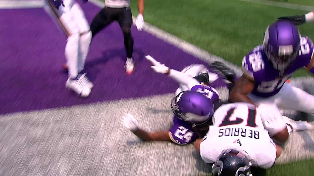 Houston Texans' wide receiver Braxton Berrios' pylon-race touchdown ...