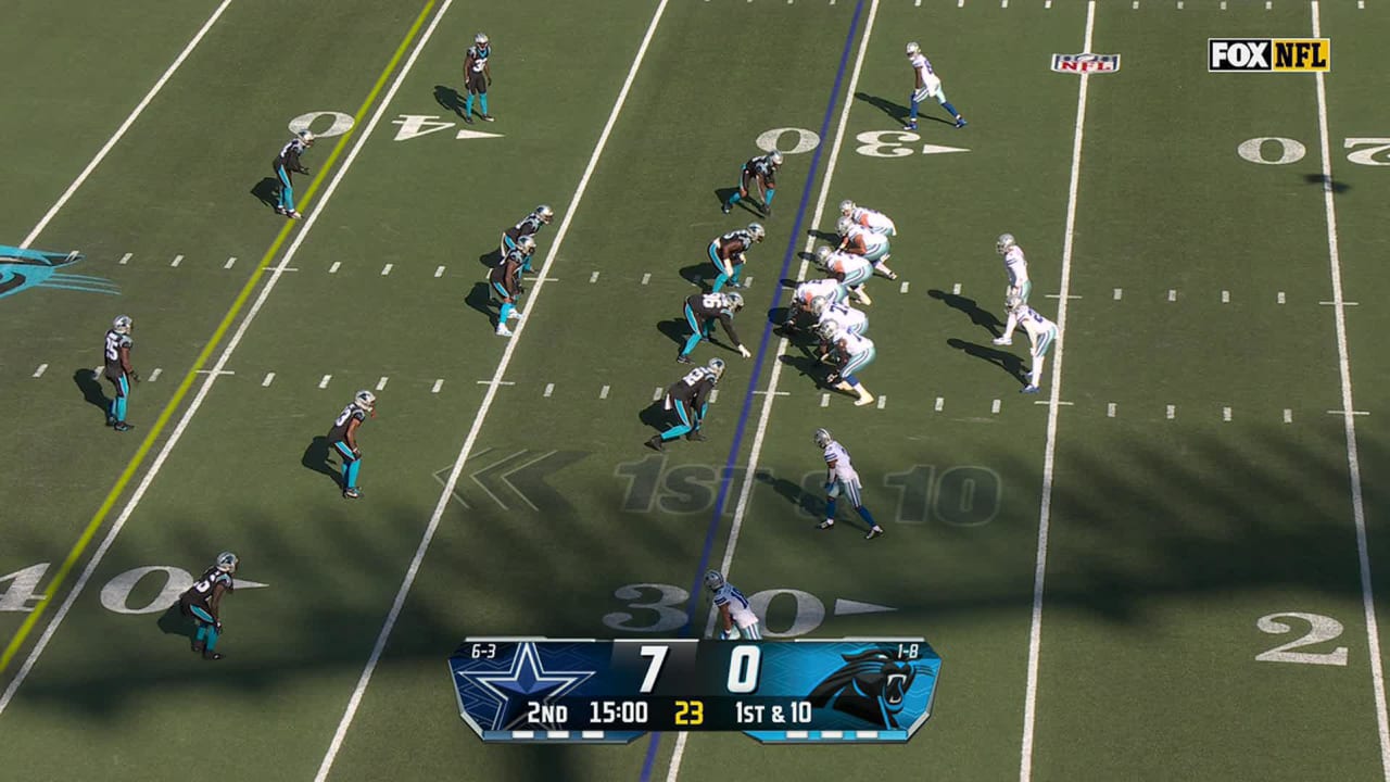 Dallas Cowboys wide receiver Brandin Cooks' first catch of game goes ...