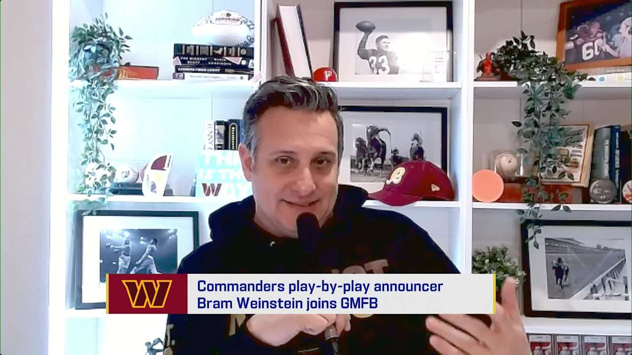 Washington Commanders play-by-play announcer Bram Weinstein joins 'GMFB'