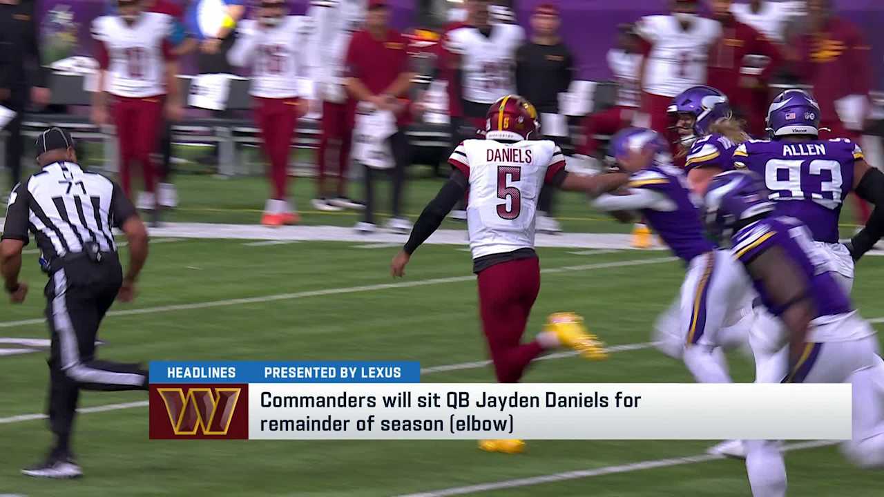 NFL Insider Ian Rapoport: Washington Commanders will sit quarterback ...
