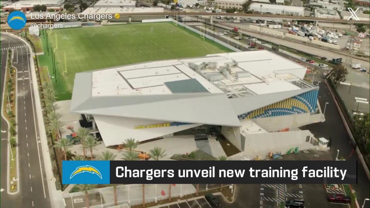 NFL Network's Bridget Condon: Los Angeles Chargers unveil new training ...