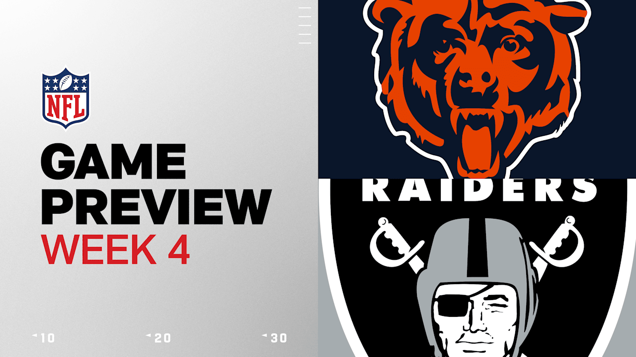 Chicago Bears vs. Las Vegas Raiders preview | Week 4