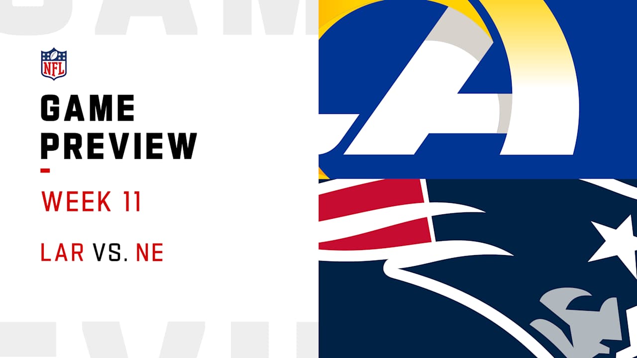 Los Angeles Rams vs. New England Patriots preview | Week 11