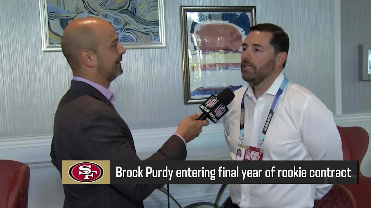 San Francisco 49ers CEO Jed York plays an April Fool's joke on NFL Network's Mike Garafolo: 'You ...