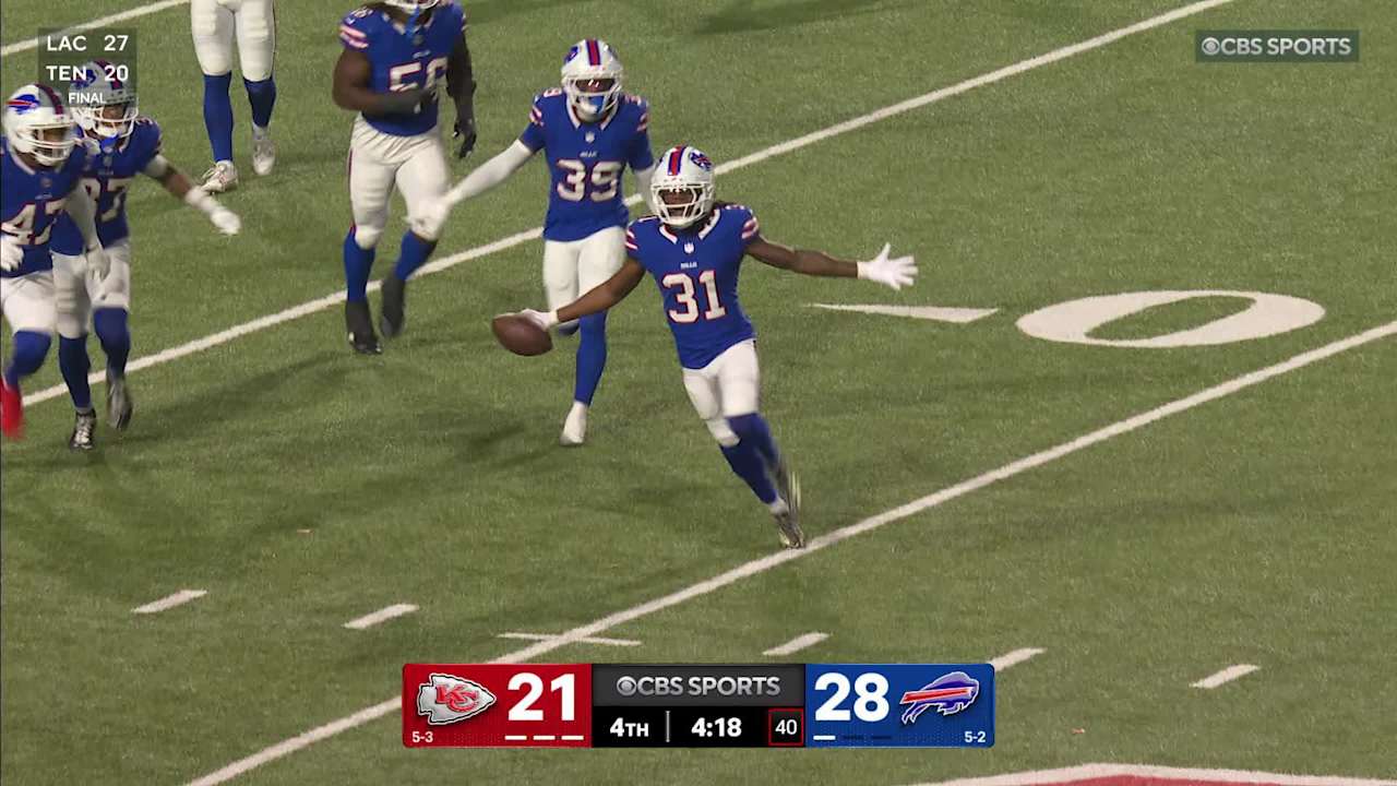 Buffalo Bills' top plays vs. Kansas City Chiefs | Week 9