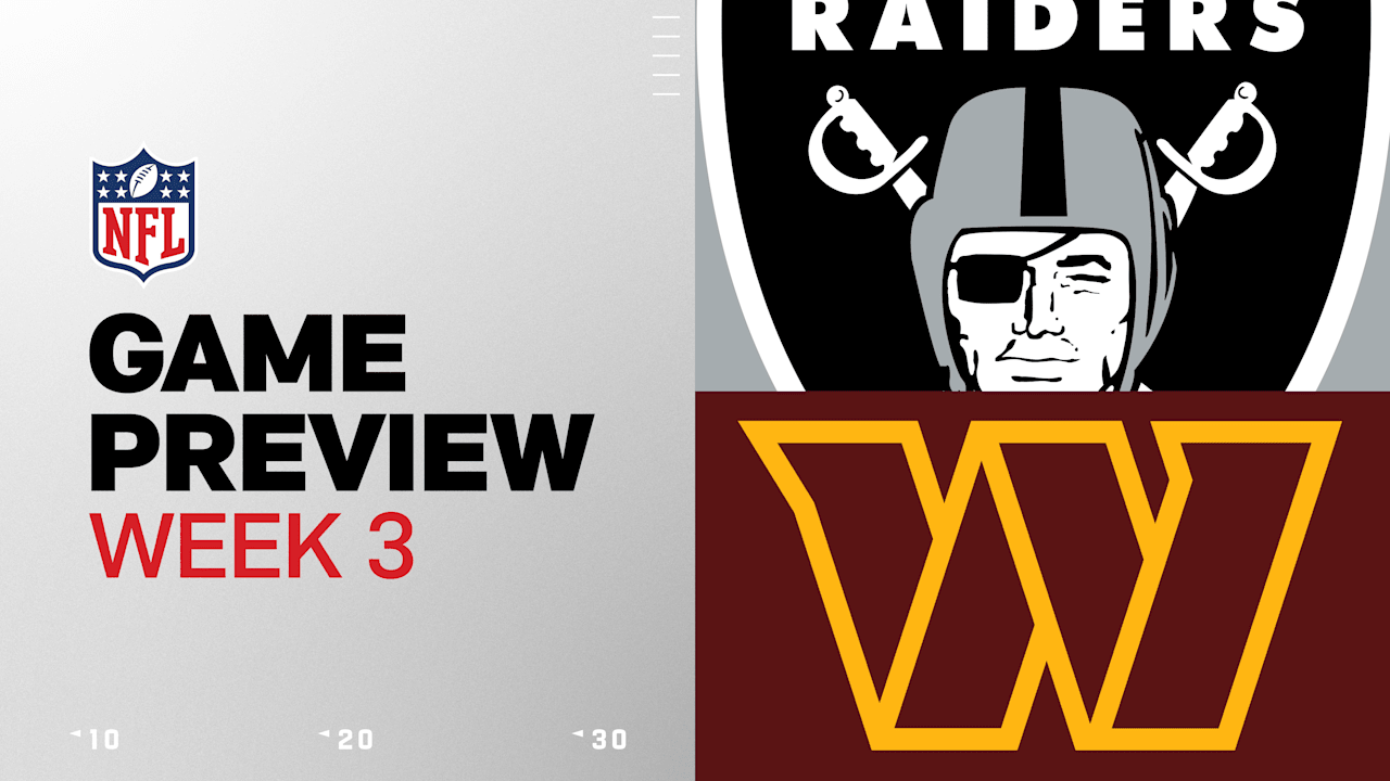 Las Vegas Raiders vs. Washington Commanders preview | Week 3